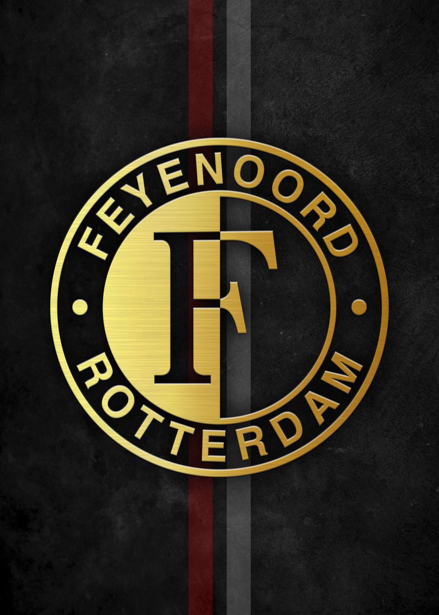 'Feyenoord Rotterdam ' Poster, picture, metal print, paint by Ray Diaz ...