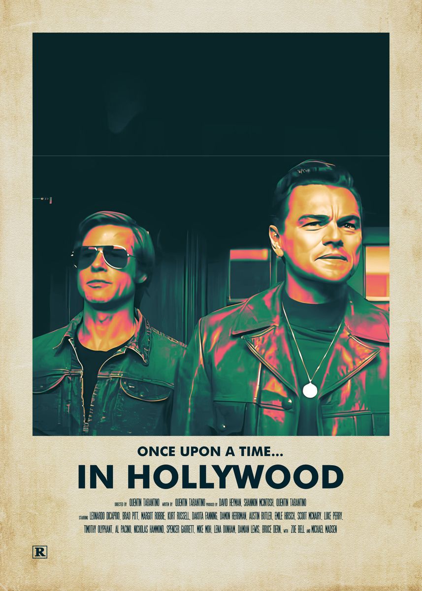 'rick dalton clift both' Poster, picture, metal print, paint by Most ...