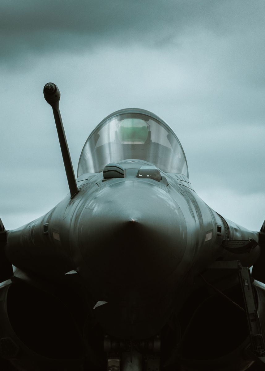 'dassault rafale navy' Poster, picture, metal print, paint by cookaynne ...