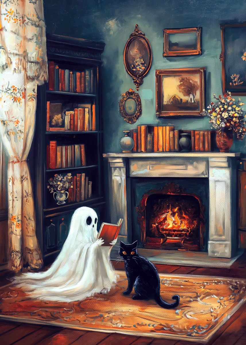 'Victorian Ghost' Poster, picture, metal print, paint by Pixel Pixie ...
