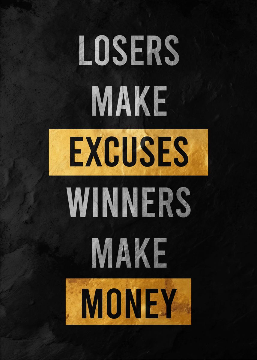 'winner make money' Poster, picture, metal print, paint by Lowpoly ...