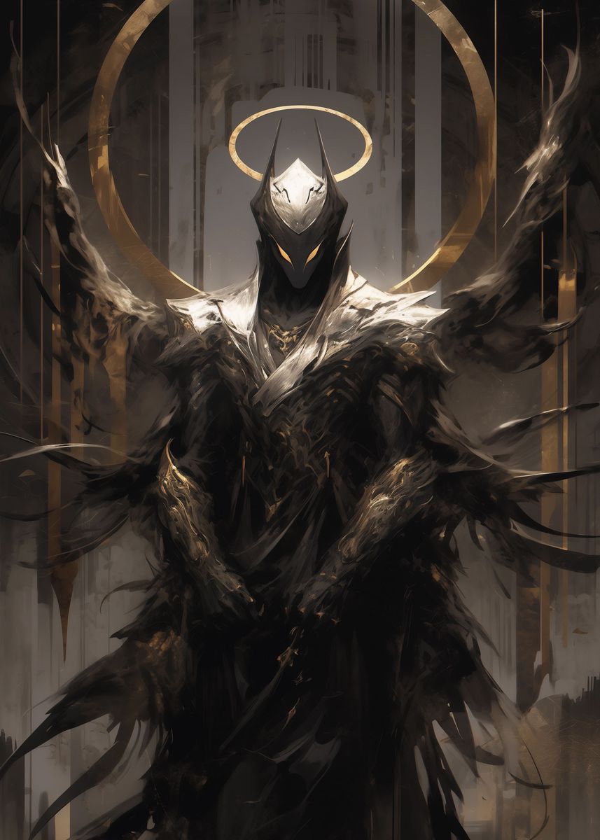 'Dark Angel' Poster, picture, metal print, paint by David Variant ...