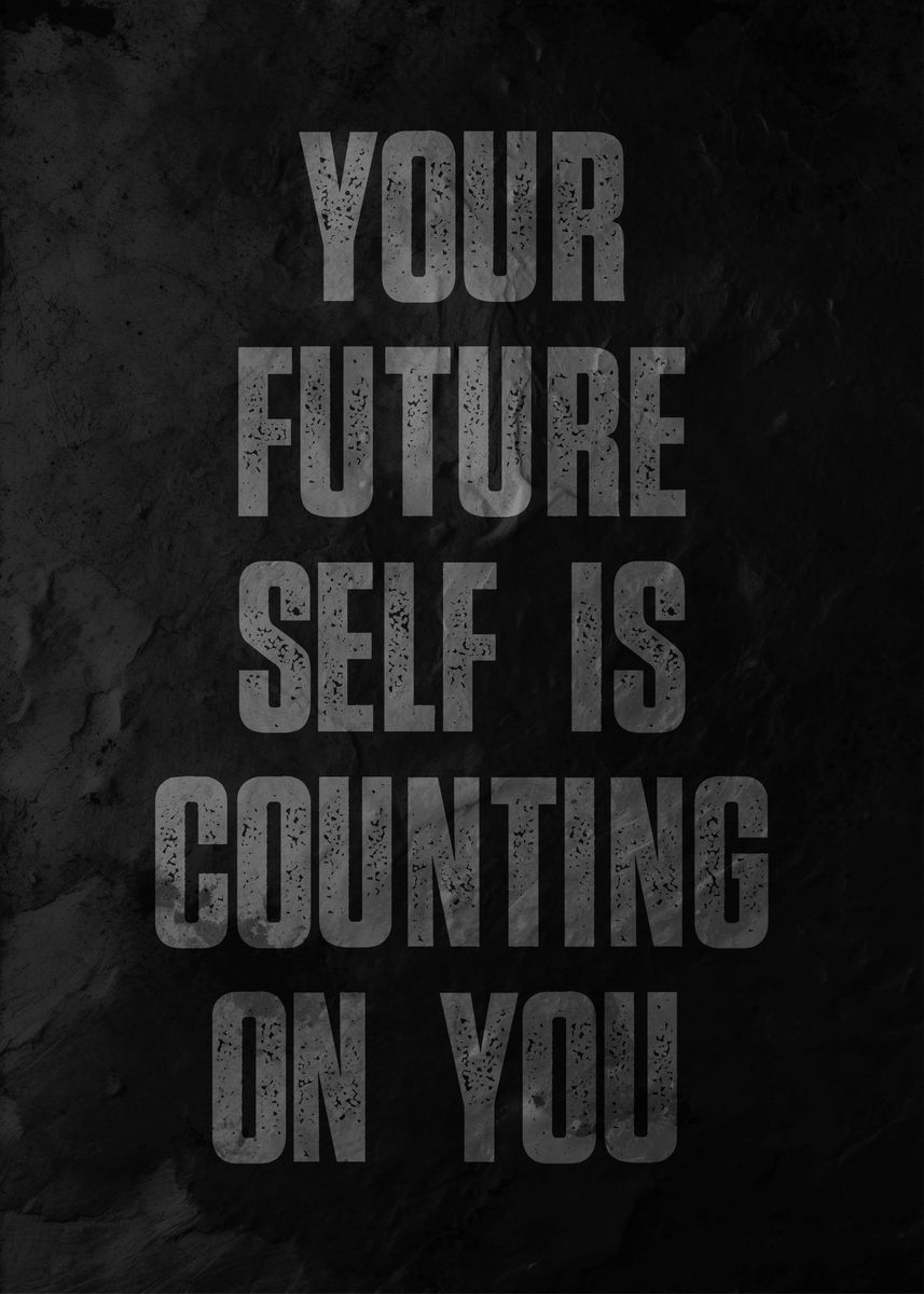 'your future' Poster, picture, metal print, paint by Lowpoly Posters ...