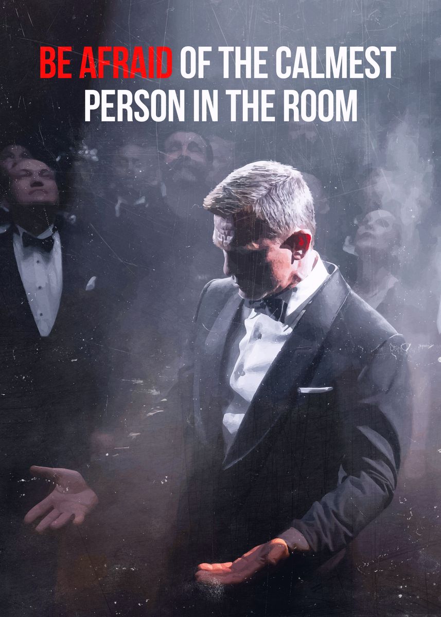 'James Bond 007 Quotes' Poster, picture, metal print, paint by Erwan ...