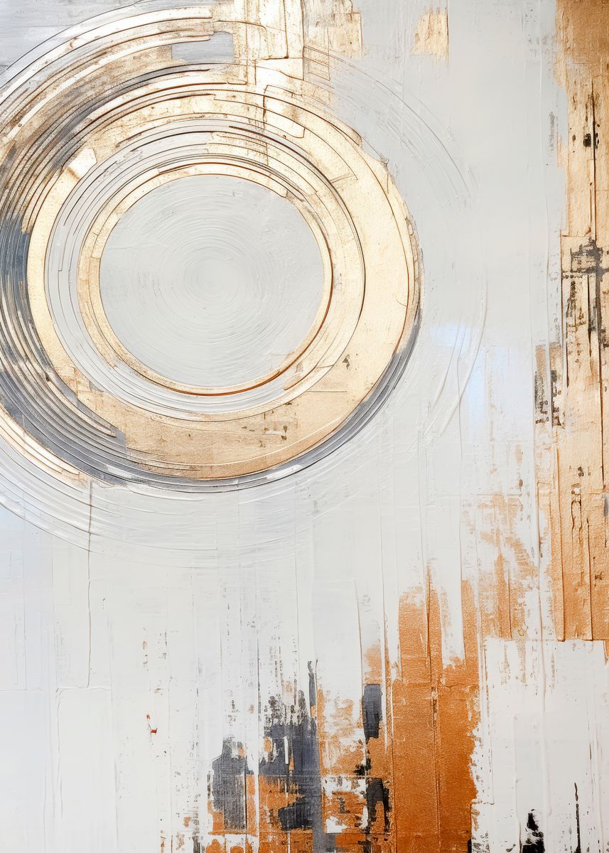 'ABSTRACT ART Perseverance' Poster, picture, metal print, paint by ...