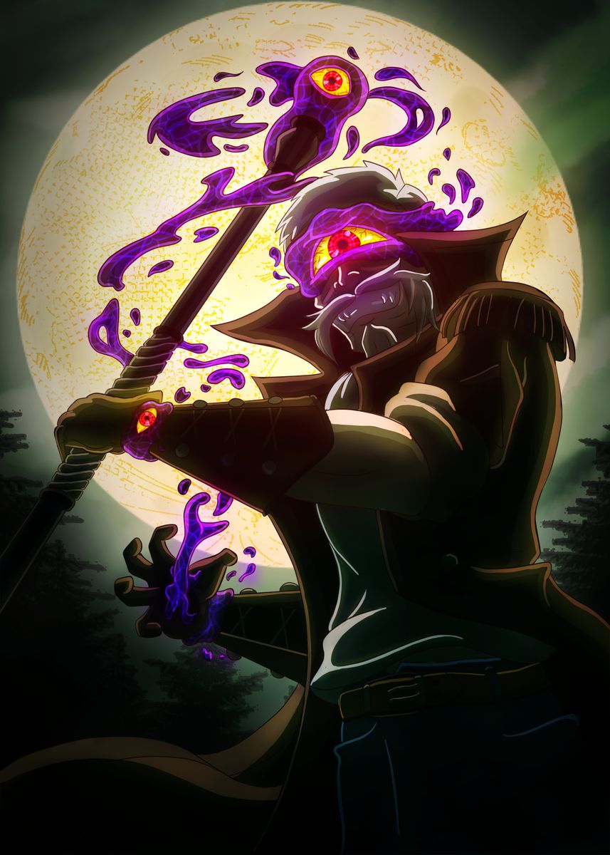 'The Slime Wizard' Poster, picture, metal print, paint by Ryu Ookami ...