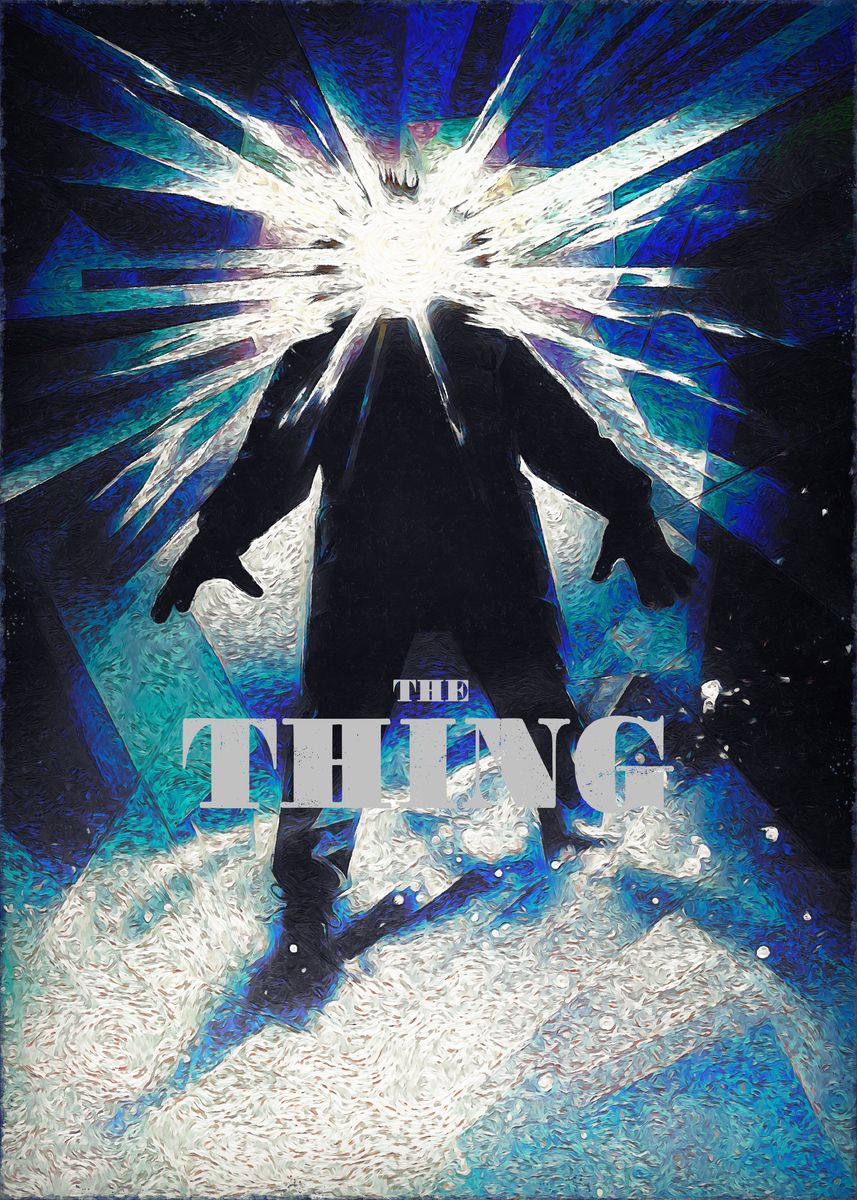 'The Thing Horror Movie' Poster, picture, metal print, paint by ...