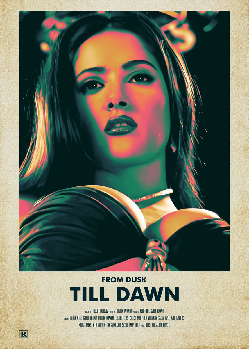 'From Dusk Till Dawn Poster' Poster, picture, metal print, paint by ...