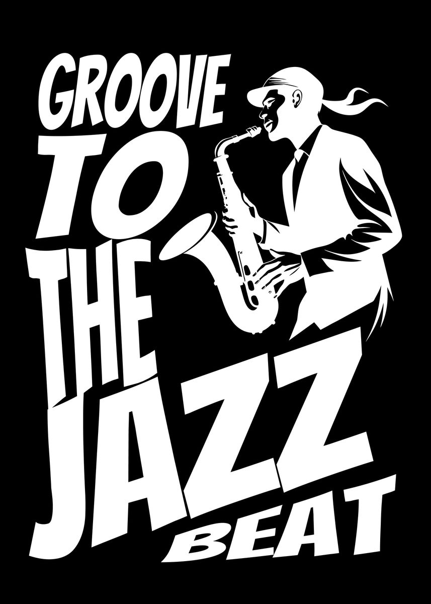 'Jazz Saxophone Player' Poster, picture, metal print, paint by Art2Ask ...