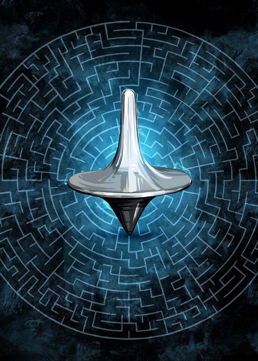 'Spinning Top Maze' Poster, picture, metal print, paint by Nikita ...