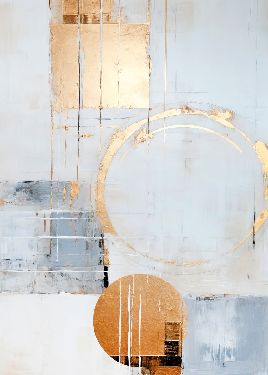 'ABSTRACT ART Resilience' Poster, picture, metal print, paint by ...