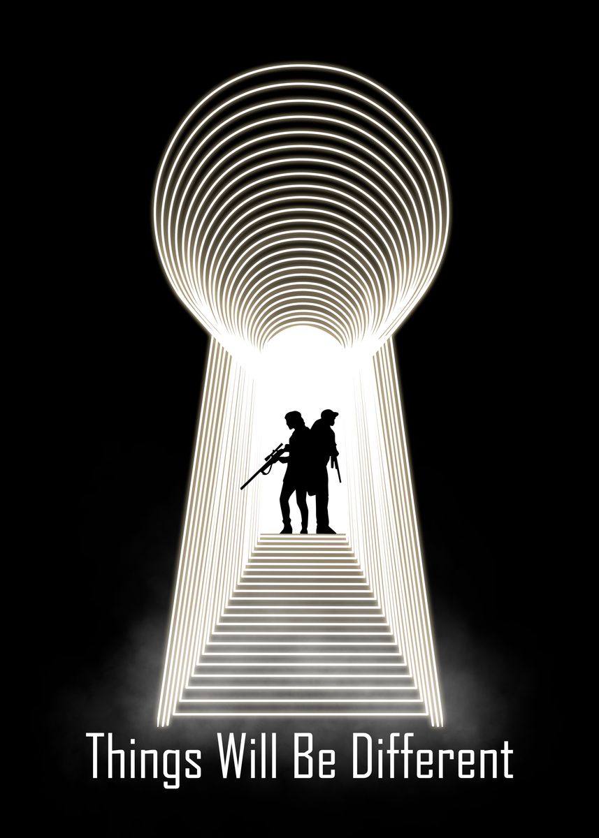 'Keyhole Future' Poster, picture, metal print, paint by geeks holic ...