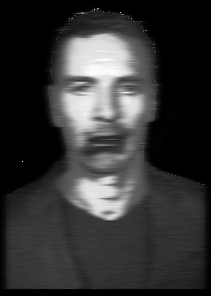 'Distorted Man Portrait' Poster, picture, metal print, paint by Damelio ...