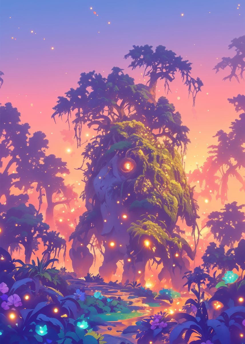 'An Eternally Sleeping Colossus' Poster, picture, metal print, paint by ...