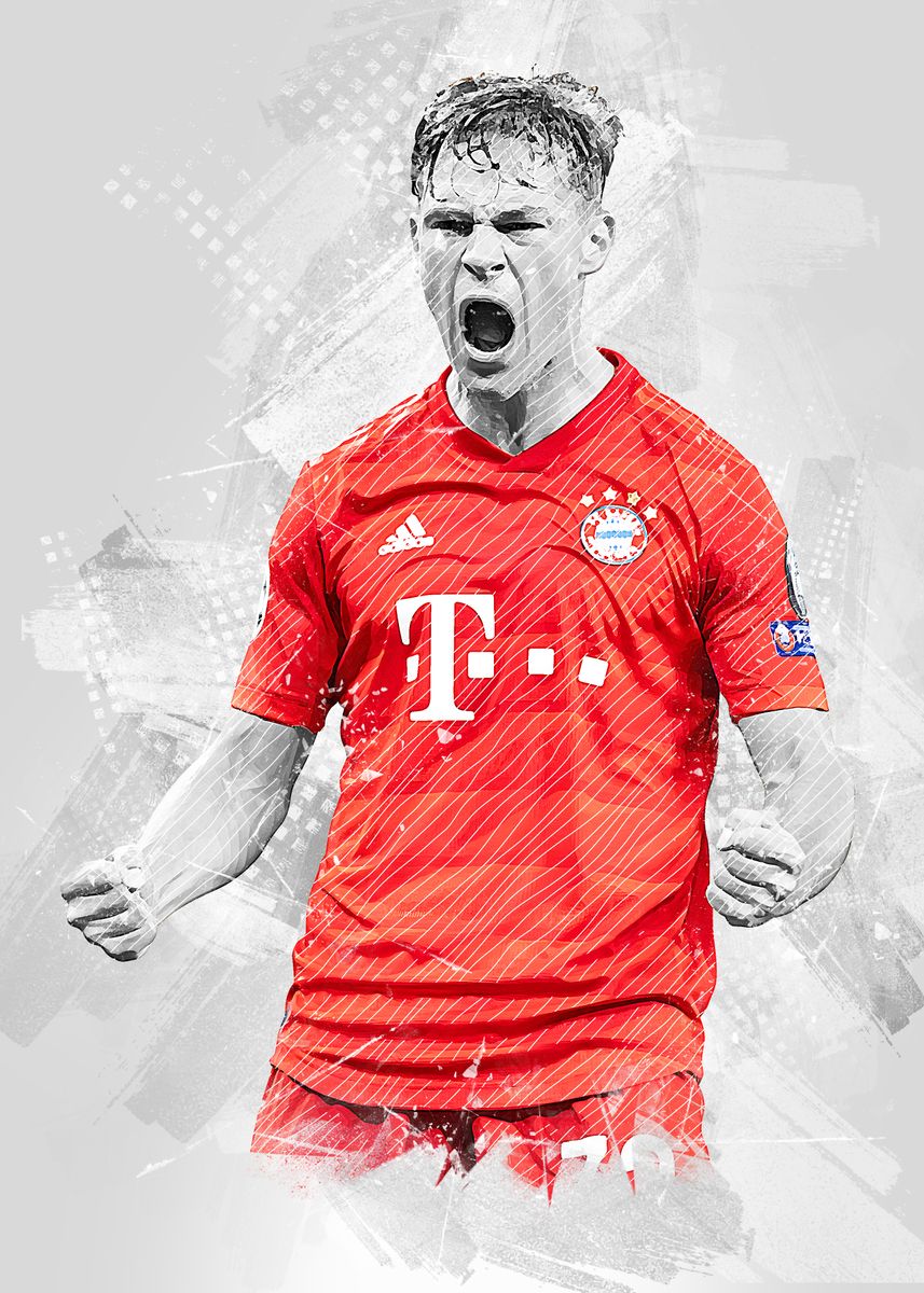 'Joshua Kimmich' Poster, picture, metal print, paint by | Displate