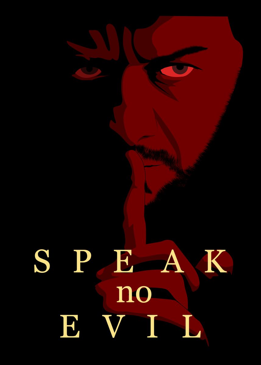 'Speak No Evil Poster' Poster, picture, metal print, paint by geeks ...