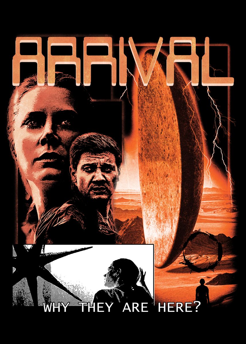 'Arrival Movie Poster' Poster, picture, metal print, paint by ...