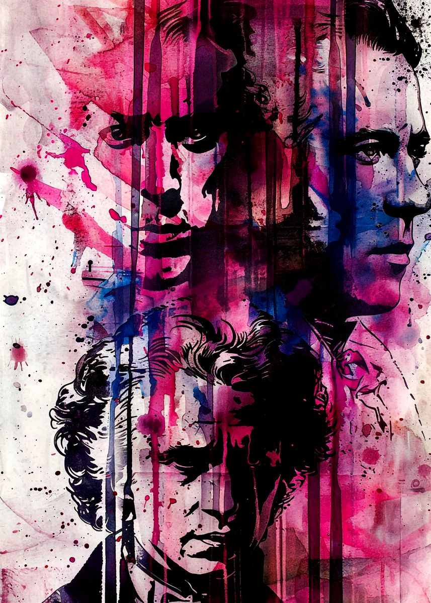 'Watercolor Composers' Poster, picture, metal print, paint by Elisa ...