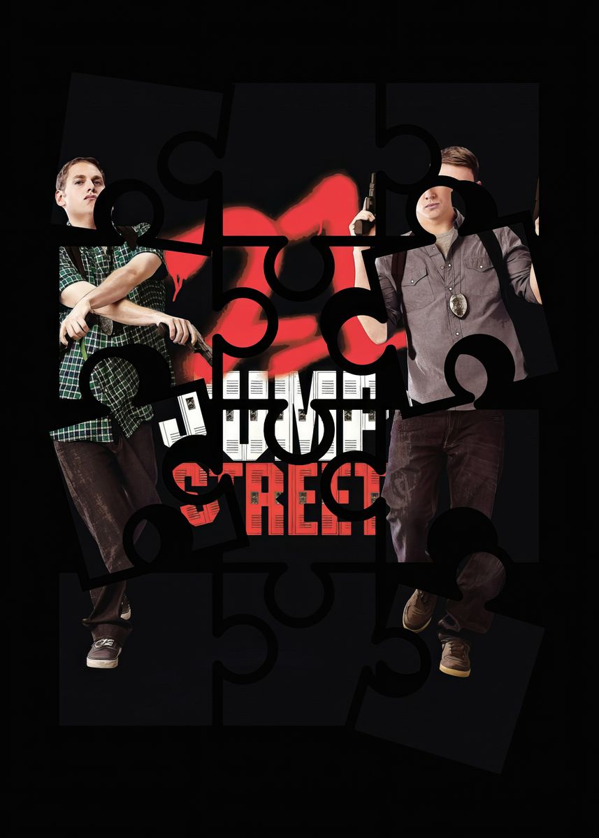 'Jump Street 21' Poster, picture, metal print, paint by Graphics GC ...