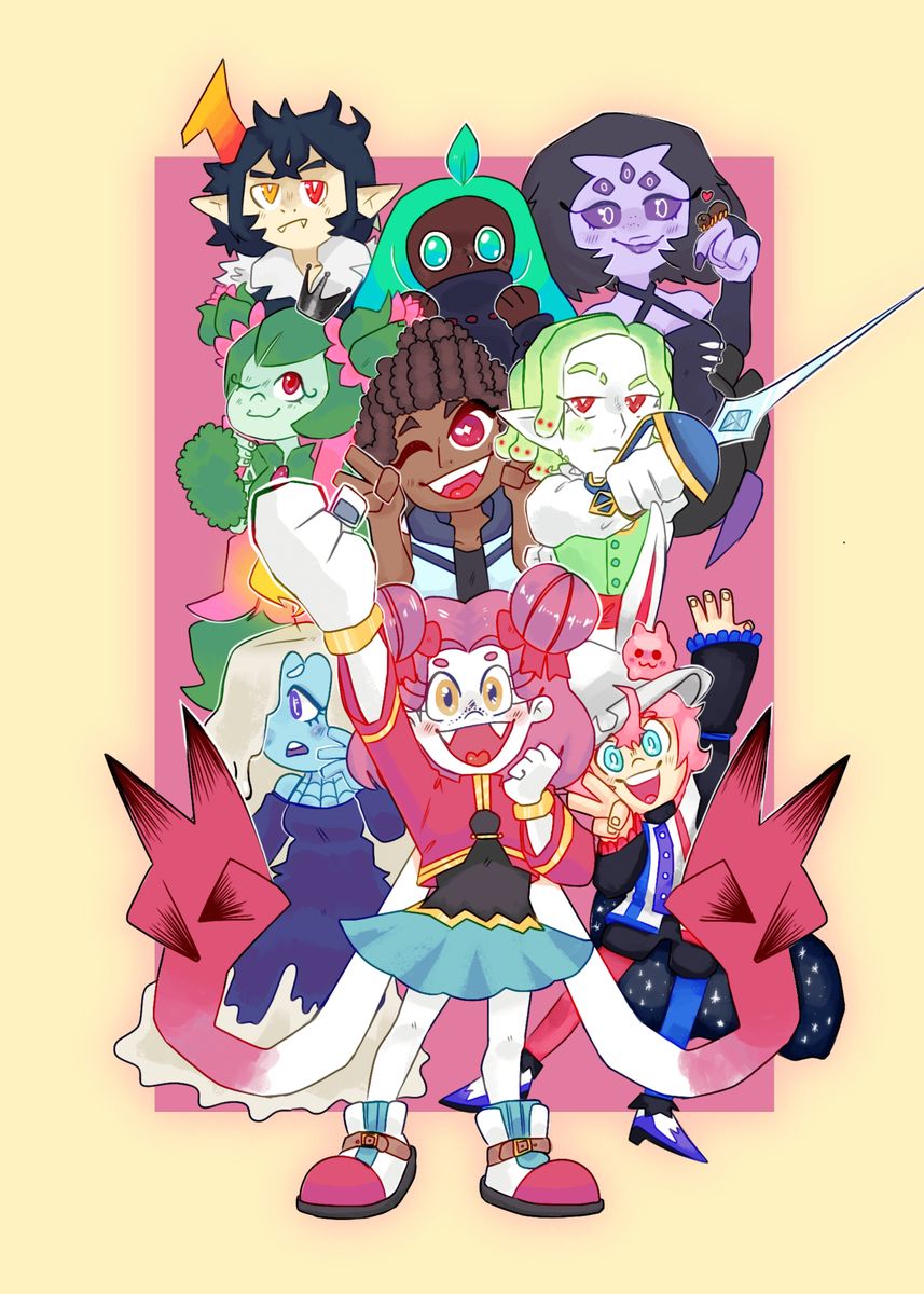 'All for One Official Cover Art' Poster, picture, metal print, paint by ...