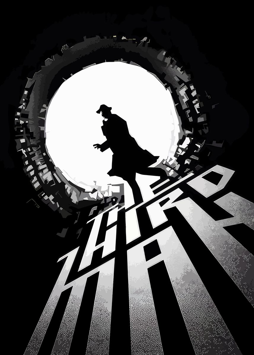 'The Hunter Poster' Poster, picture, metal print, paint by | Displate