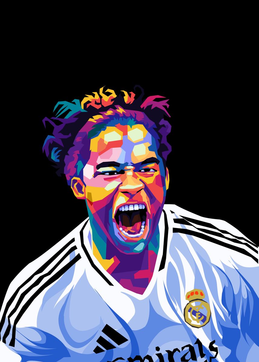 'Endrick hot art' Poster, picture, metal print, paint by Hames Leonard ...