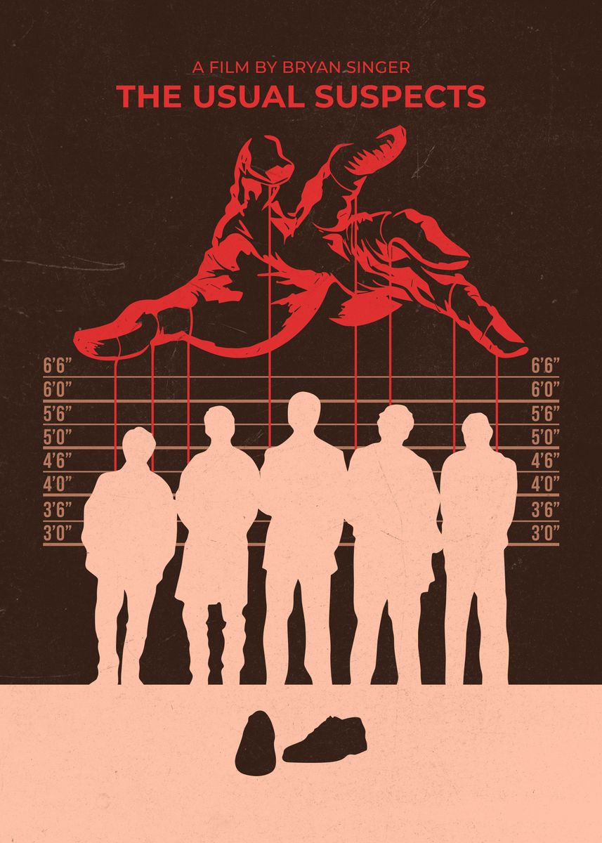 'The Usual Suspects' Poster, picture, metal print, paint by Nocturnal ...