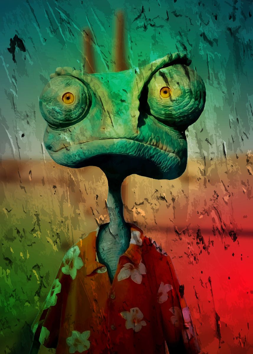 'Rango' Poster, picture, metal print, paint by benyok 86 | Displate