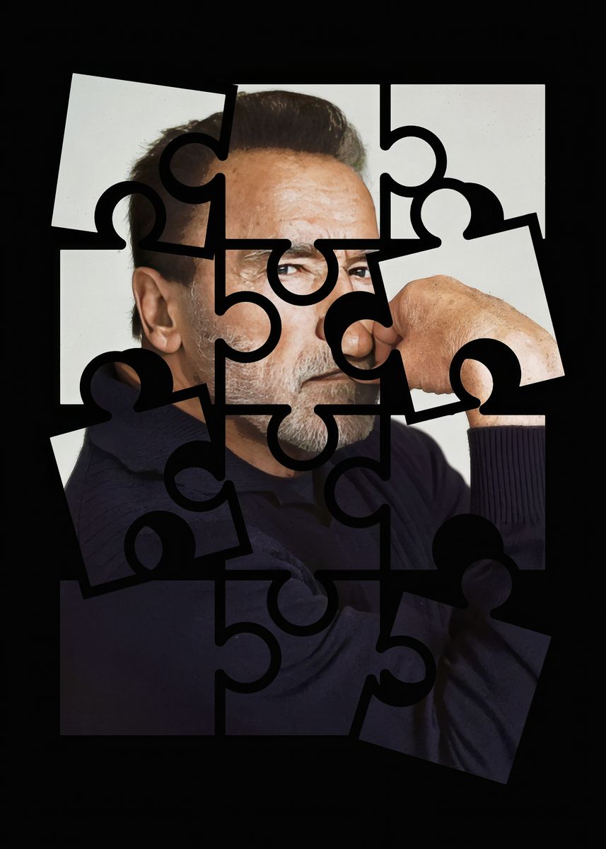 'Arnold Schwarzenegger' Poster, picture, metal print, paint by Graphics ...