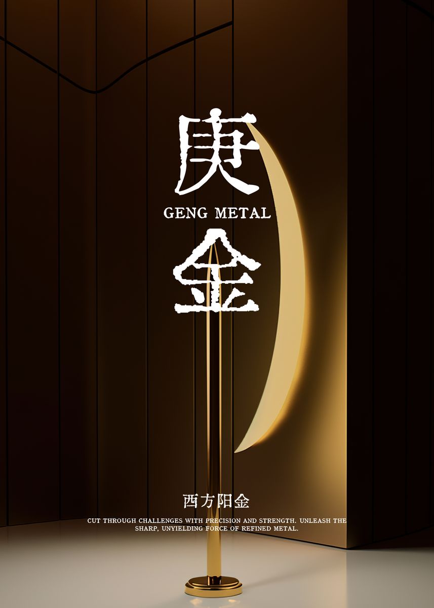 'Geng Metal Poster' Poster, picture, metal print, paint by 2Dou Design ...