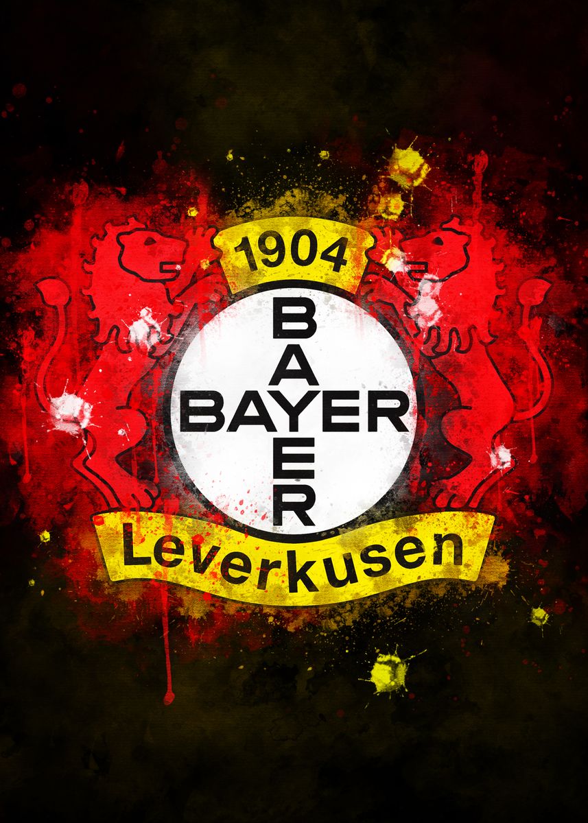 'Bayer Leverkusen' Poster, picture, metal print, paint by Xbox Bronis ...