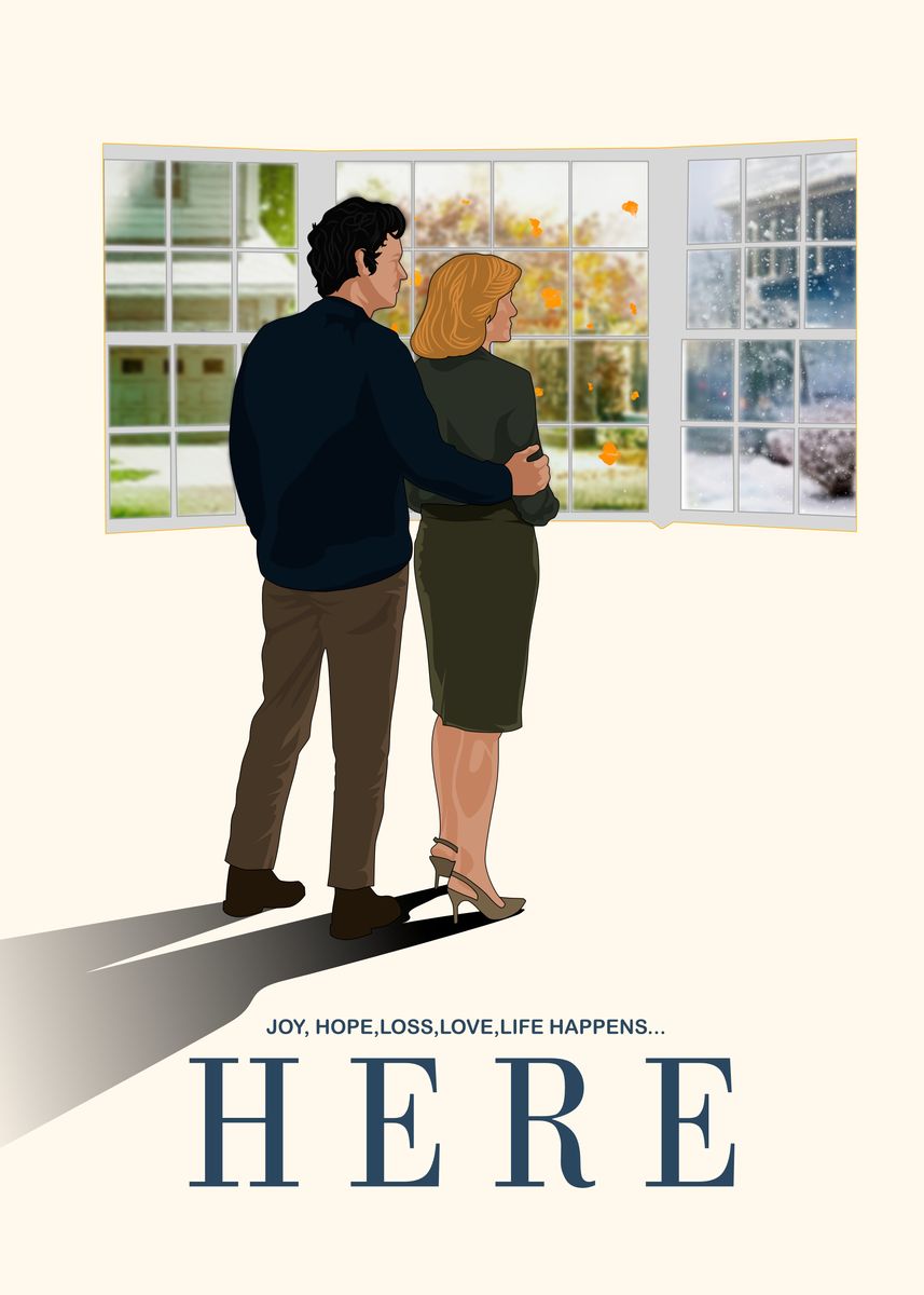 'Here Movie Poster' Poster, picture, metal print, paint by geeks holic ...