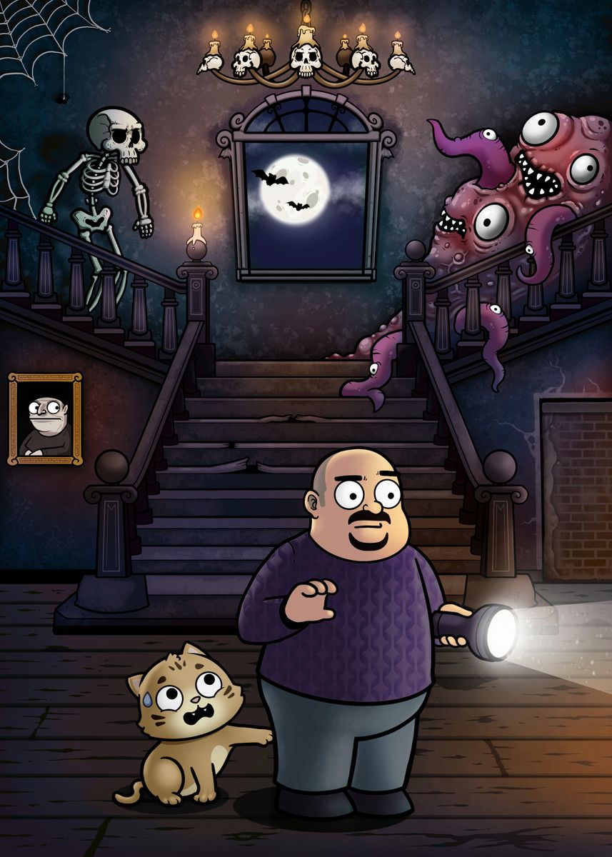 'Horror Month 2024' Poster, picture, metal print, paint by DansGaming ...