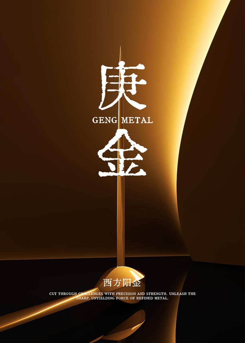 'Geng Metal Poster' Poster, picture, metal print, paint by 2Dou Design ...