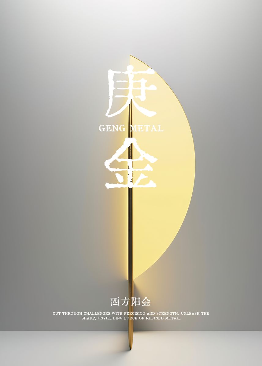 'Geng Metal Poster' Poster, picture, metal print, paint by 2Dou Design ...