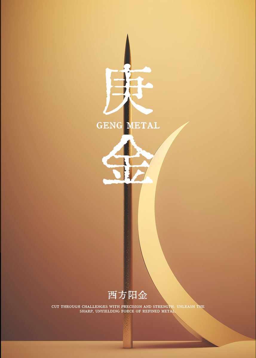 'Geng Metal Poster' Poster, picture, metal print, paint by 2Dou Design ...