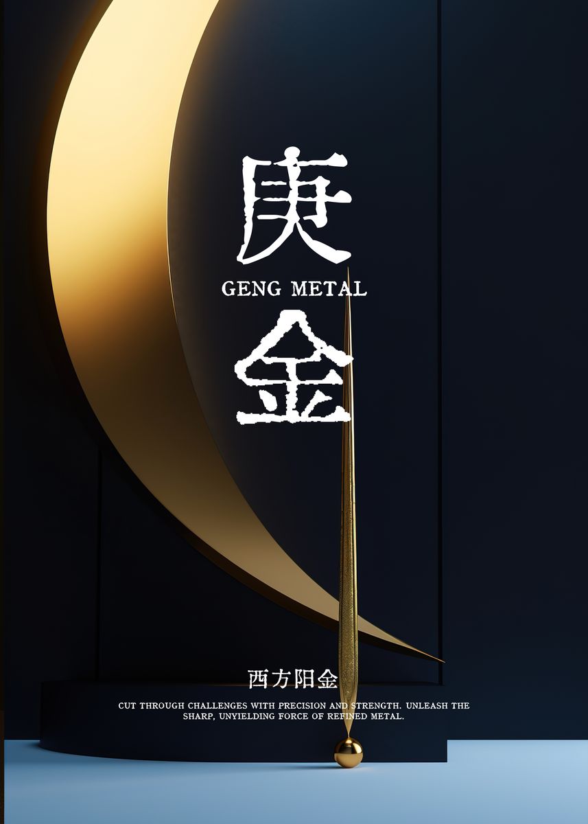 'Geng Metal Poster' Poster, picture, metal print, paint by 2Dou Design ...