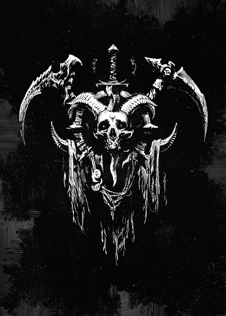 'Necromancer's Sigil' Poster, picture, metal print, paint by Diablo ...