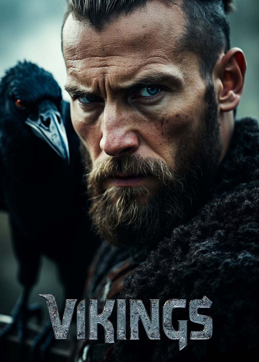 'Vikings ' Poster, picture, metal print, paint by aufbe sincher | Displate