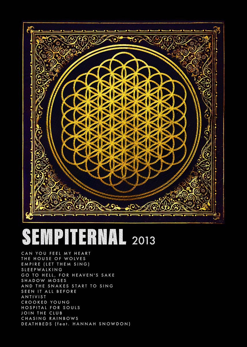 'BMTH Band Album' Poster, picture, metal print, paint by dinodoni ...