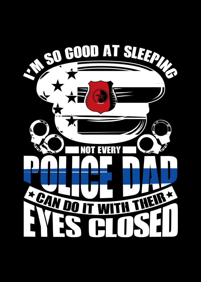 'Police Officer' Poster, picture, metal print, paint by Sebastian ...