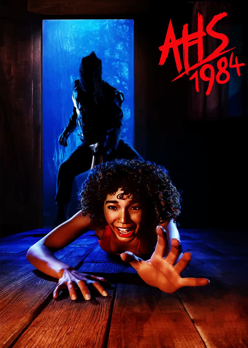 'AHS 1984 Poster' Poster, picture, metal print, paint by janji jiwa ...