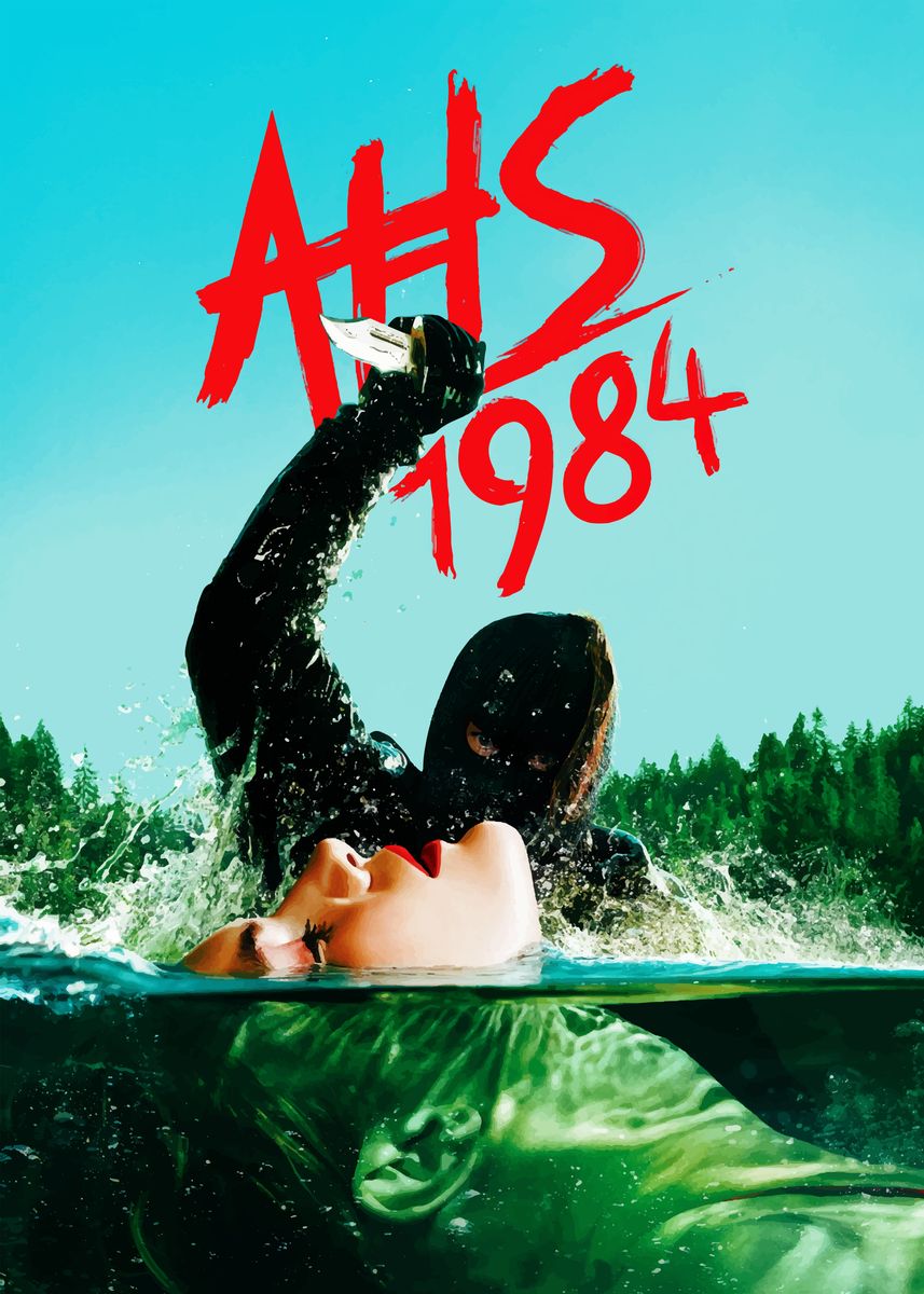 'AHS 1984 Poster' Poster, picture, metal print, paint by janji jiwa ...