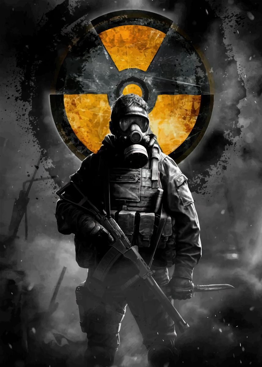 'STALKER game' Poster, picture, metal print, paint by aca nehi | Displate
