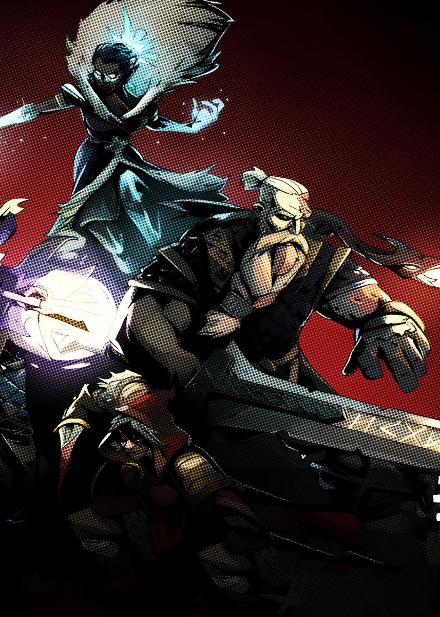 'Ravenswatch' Poster, picture, metal print, paint by adzinaz | Displate