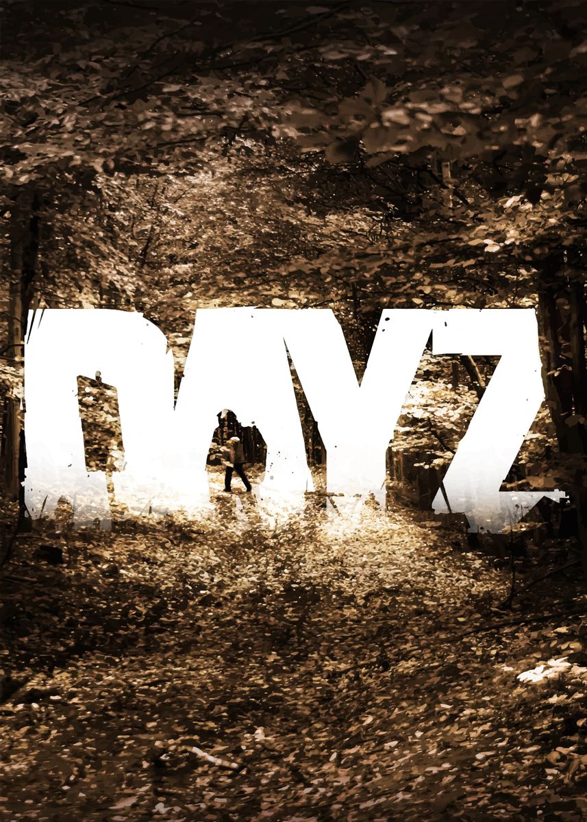 'DayZ Game Poster' Poster, picture, metal print, paint by | Displate