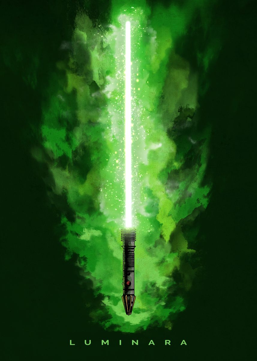 'Luminara' Poster, picture, metal print, paint by Star Wars | Displate