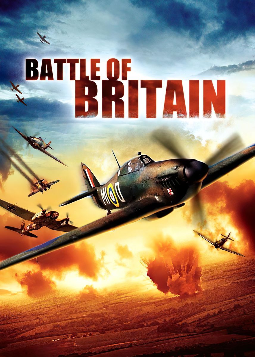 'Battle of Britain Poster' Poster, picture, metal print, paint by ...