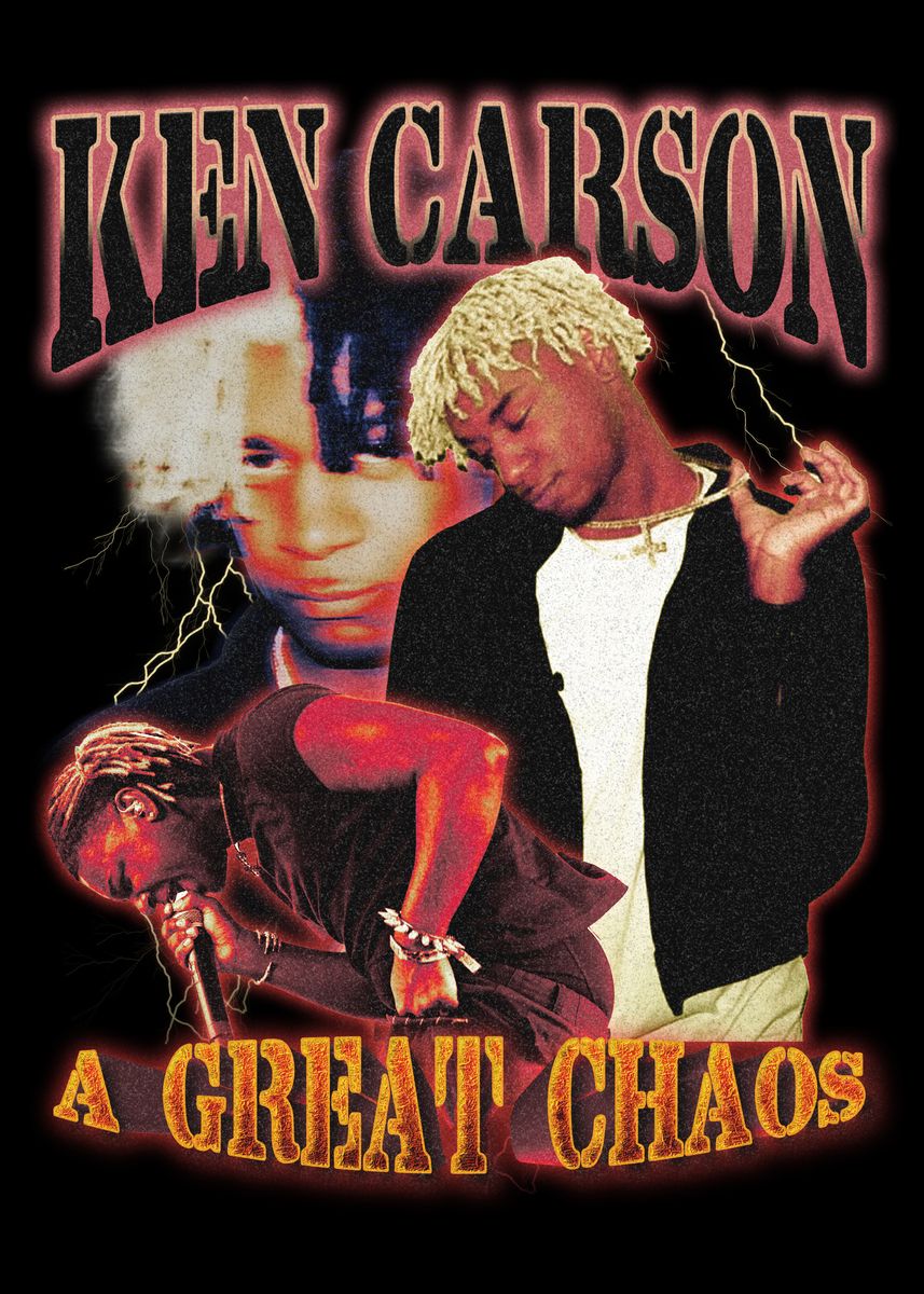'Ken Carson A Great Chaos' Poster, picture, metal print, paint by ...