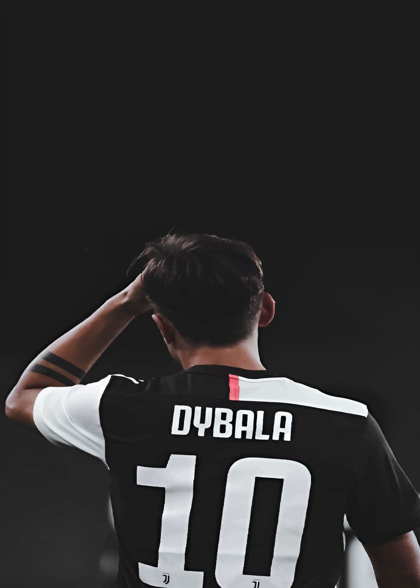 'Dybala Juventus Jersey' Poster, picture, metal print, paint by angga ...